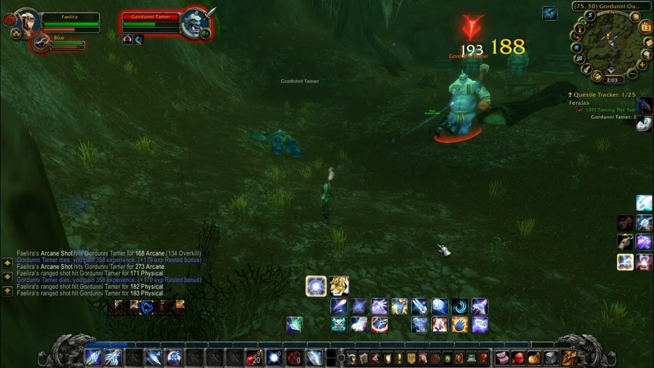 Quest Taming The Tamers. WoW Classic Cataclysm - YouTube