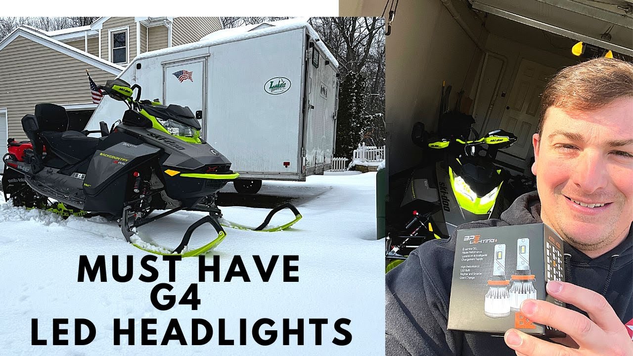 Snowmobile Led Headlights Motorcycle ATV SNOWMOBILE LED Accent Light