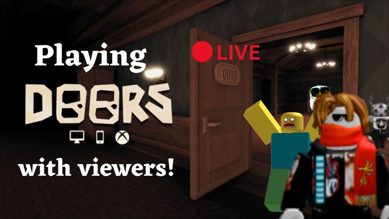 Roblox DOORS Live stream. Playing with subscribers - YouTube