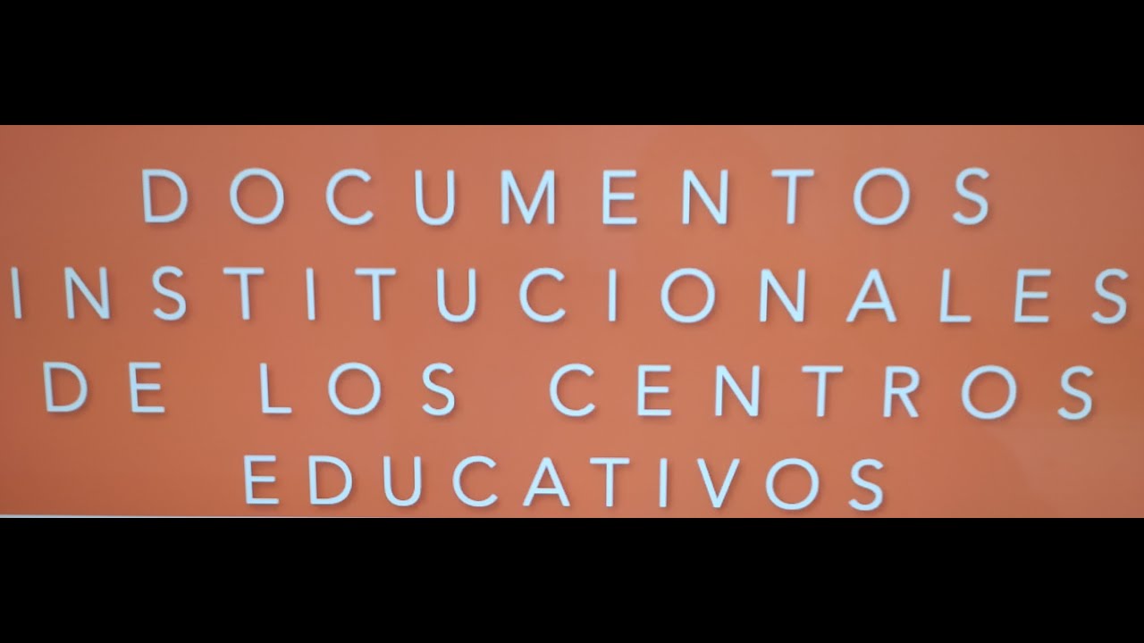 ¿Cómo se organiza un Centro Educativo? Documentos institucionales en la organización escolar ...