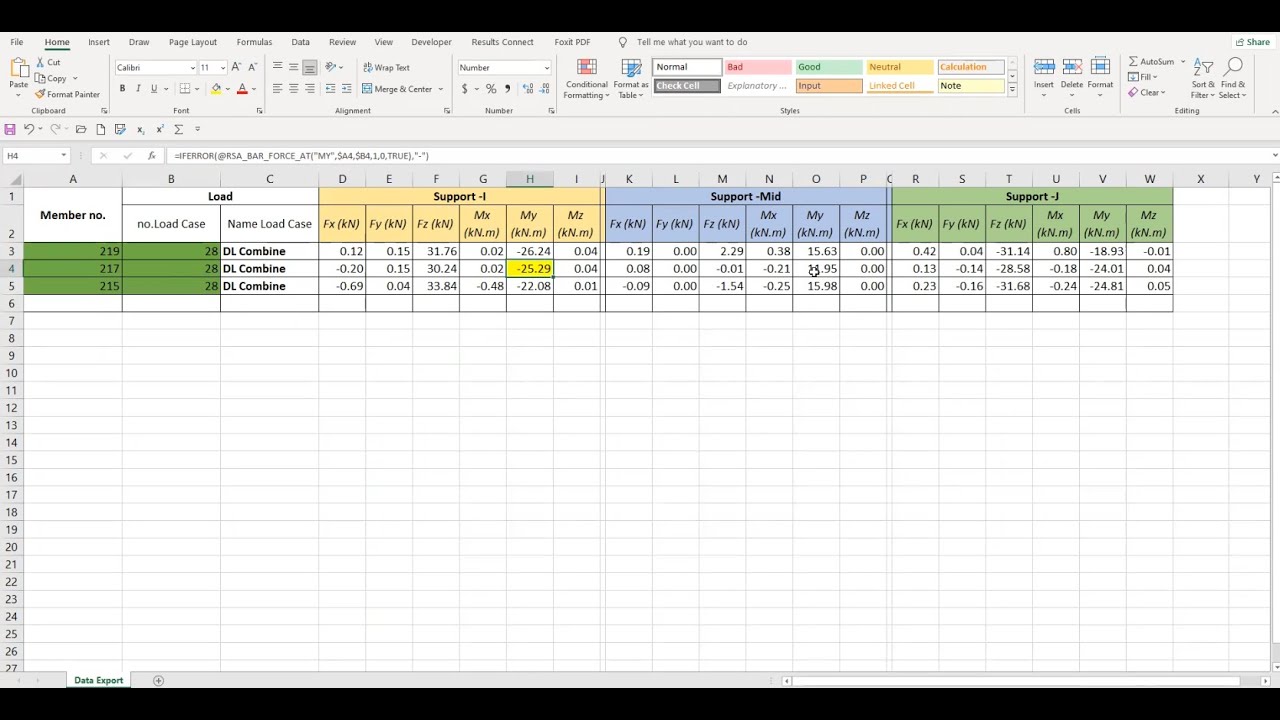 05-Check force and design section on Robot - YouTube