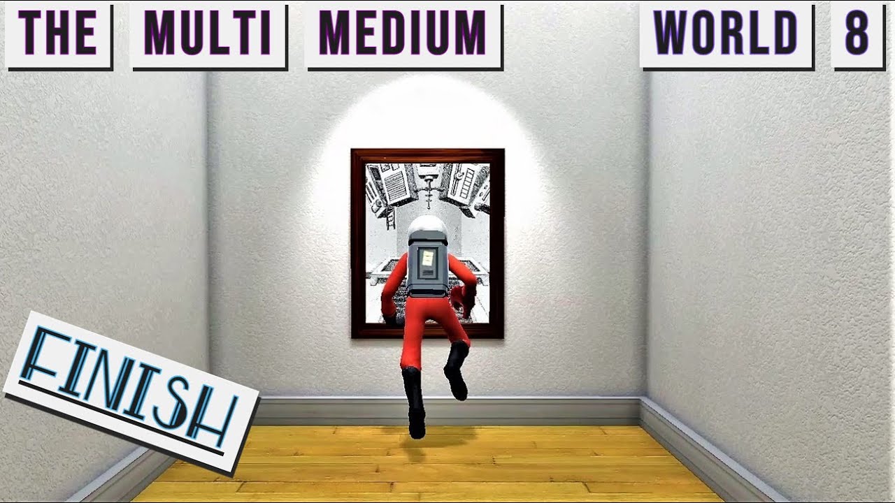 The Multi-Medium WORLD 8 FINISH game start game finish - YouTube