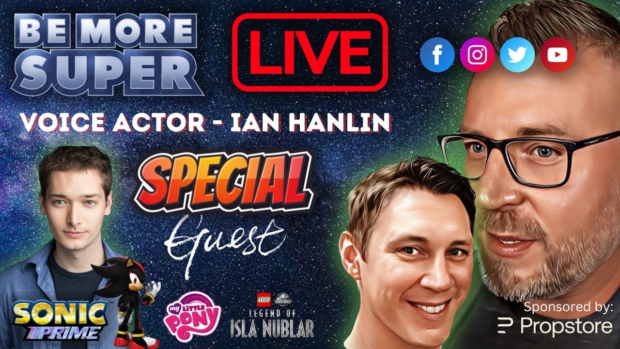Be More Super Live - With special guest voice actor Ian Hanlin - YouTube