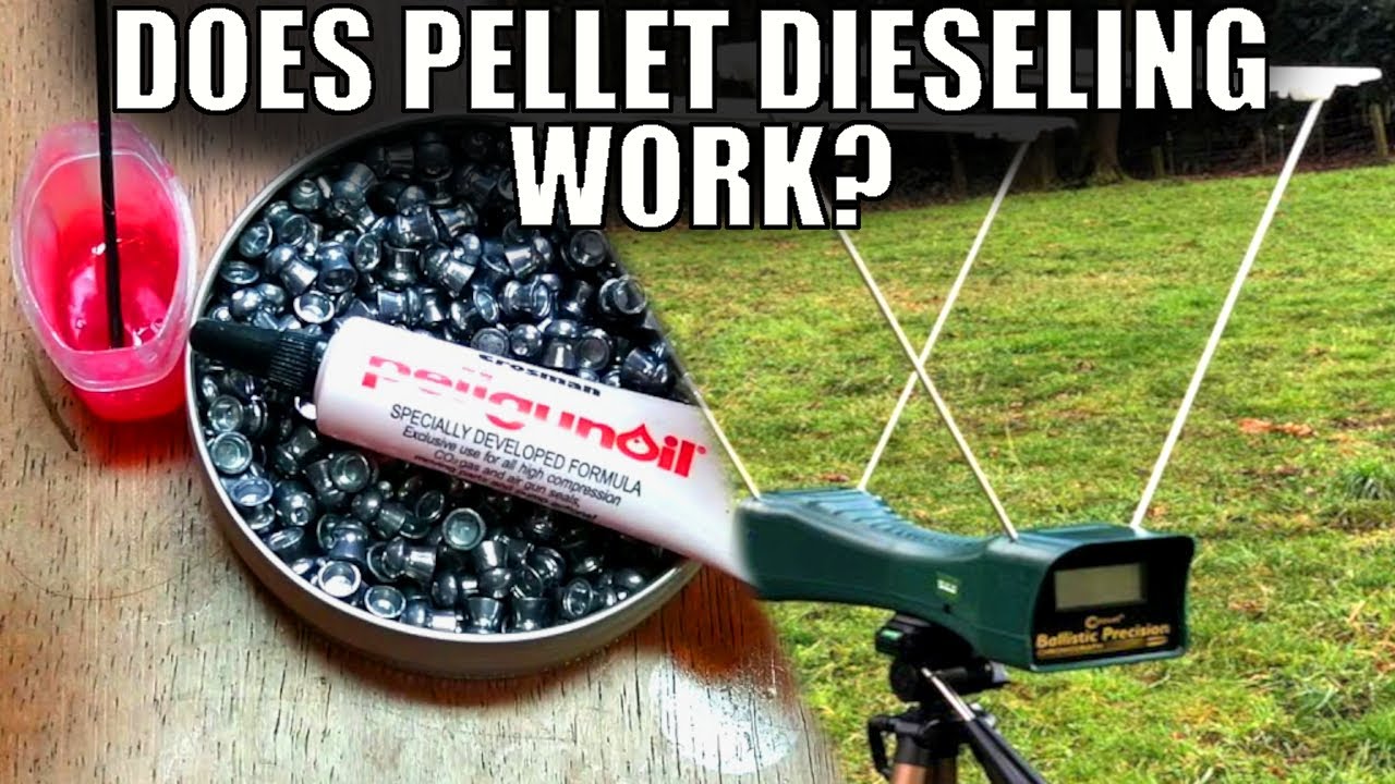 Pellet Dieseling PROVEN! Chronograph Testing Dieseled Rounds - YouTube