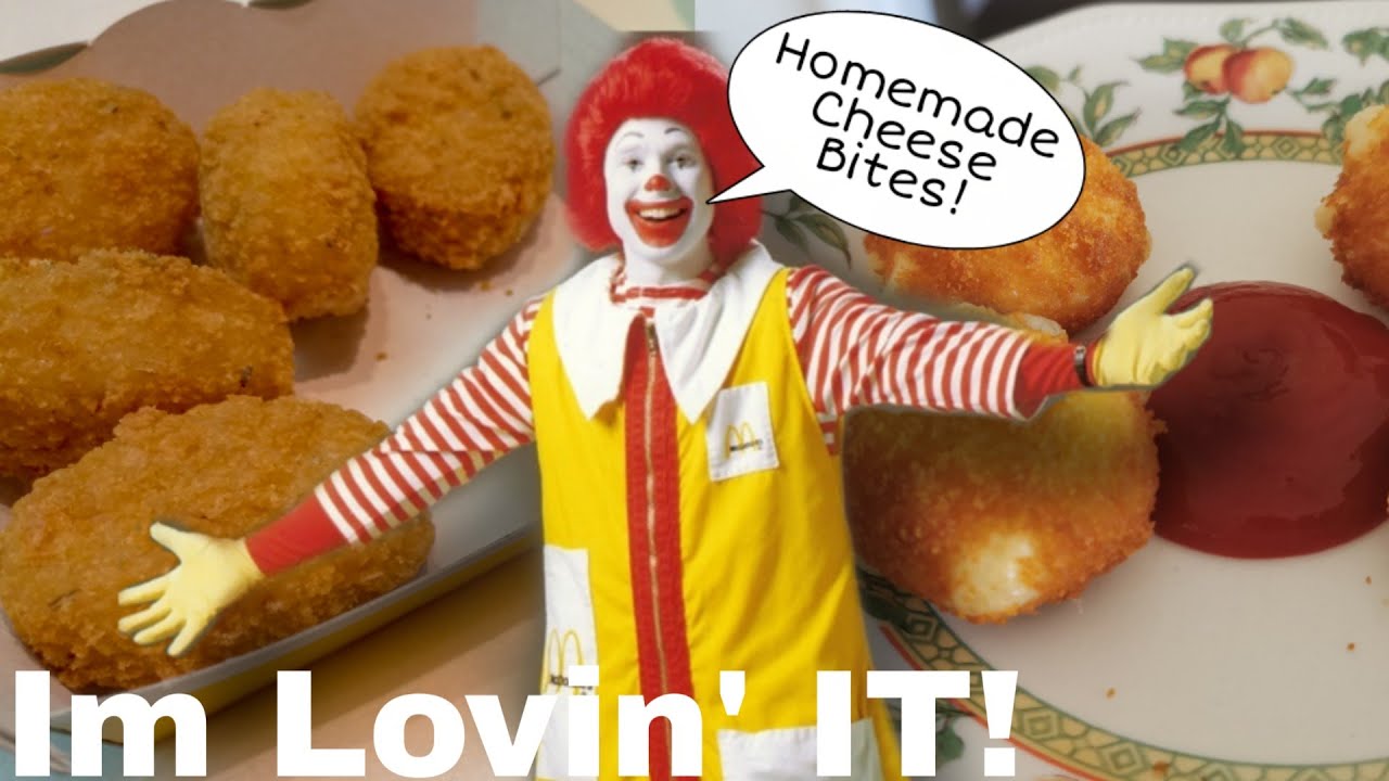 How to make Mcdonalds Cheese bites HOMEMADE ( EASY ) - YouTube