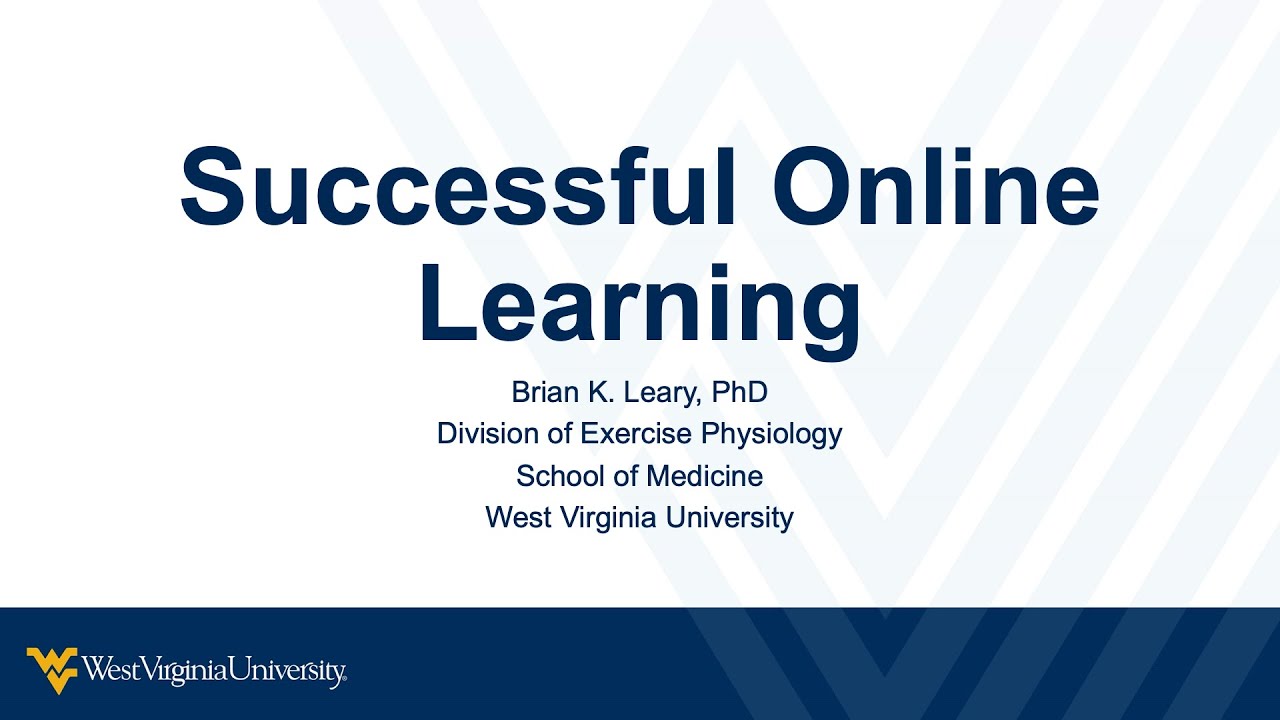 Successful Online Learning - YouTube
