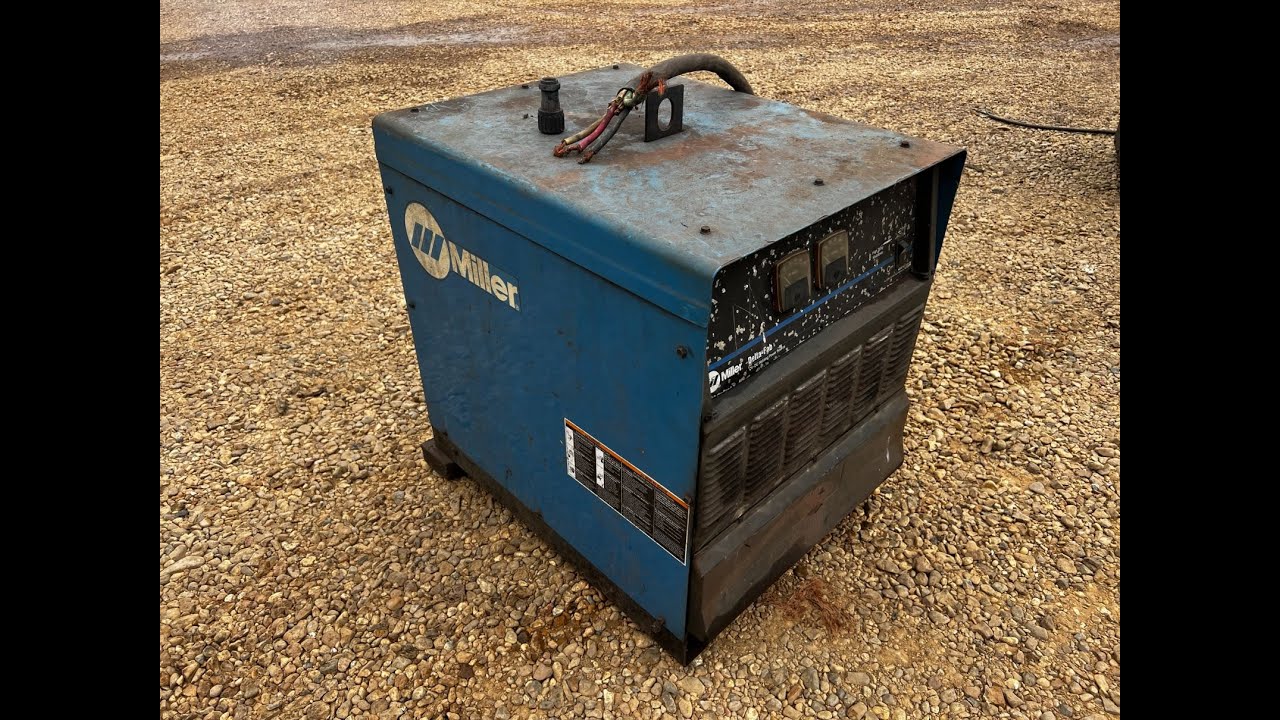 Miller Delta-Fab Welder - YouTube