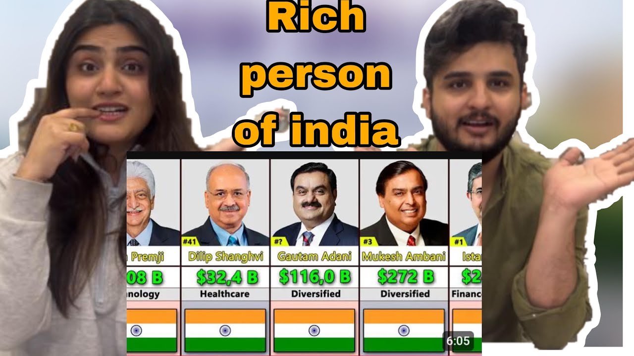 Pakistani couple reaction on India’s Richest 2024 |Billionaires and ...