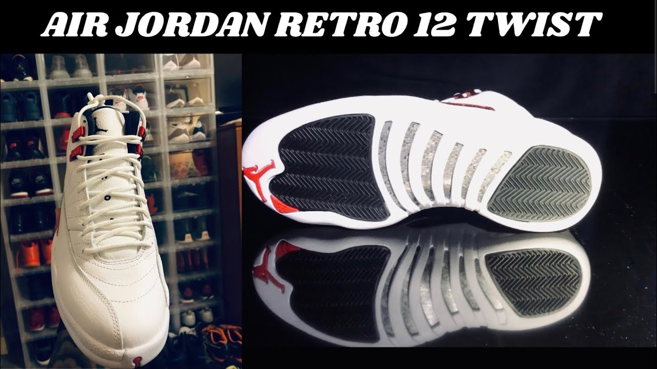 Air Jordan Retro 12 Twist Unboxing & Closeup Look - YouTube