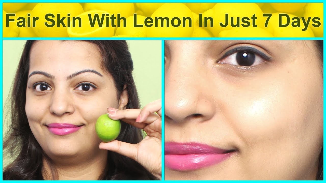 How to Get Glowing & Fair Skin With Lemon In Just 7 Days - Magical ...