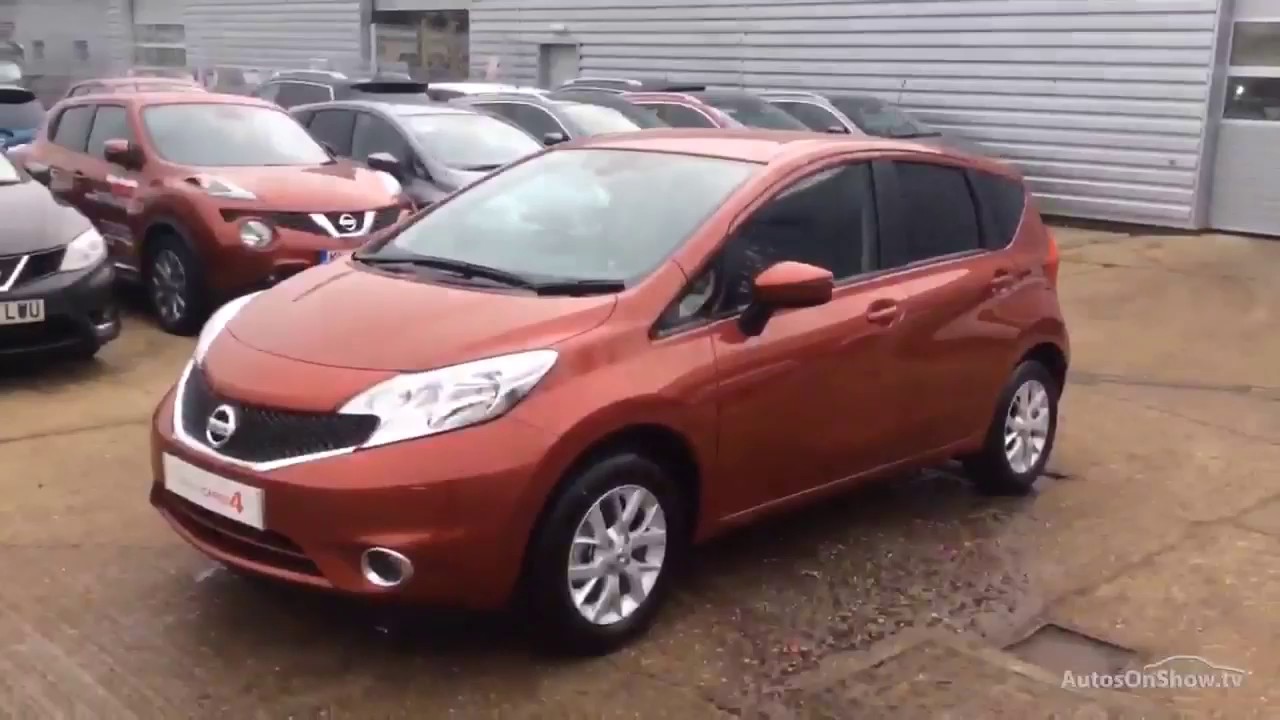 NISSAN NOTE ACENTA PREMIUM RED 2016 - YouTube