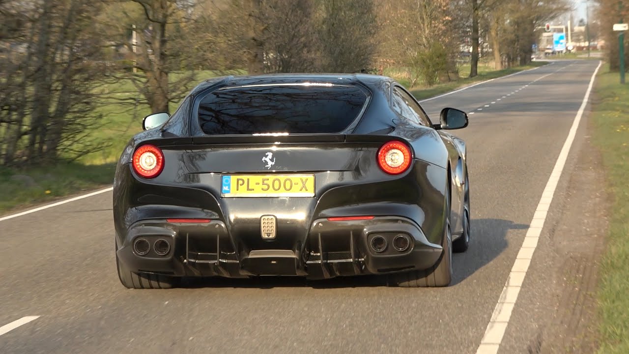 Ferrari F12 Berlinetta with Novitec Exhaust - Lovely V12 SOUNDS! Revs ...