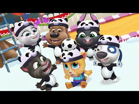 Talking Tom Friends Lunar New Year update - All Friends Playing Soccer ...