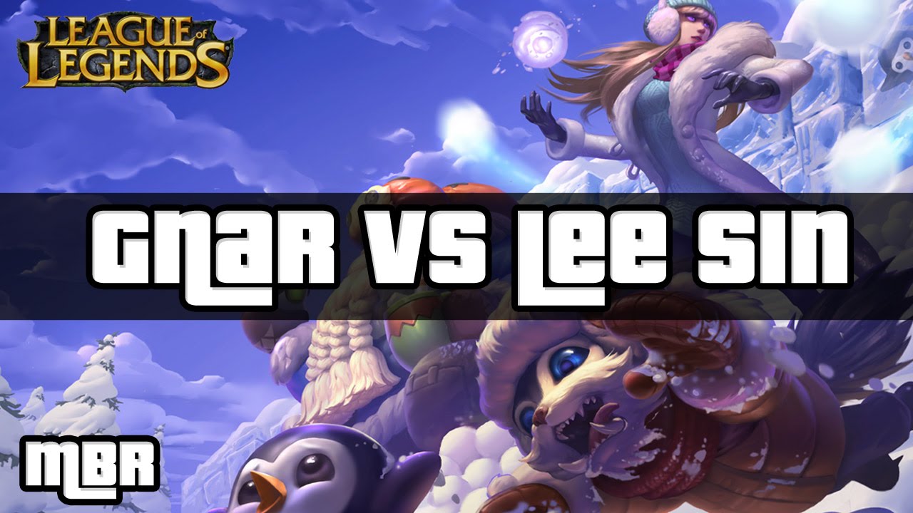 Snow Day Gnar Vs Lee Sin - Top Lane - Season 6 - League Of Legends - HD ...
