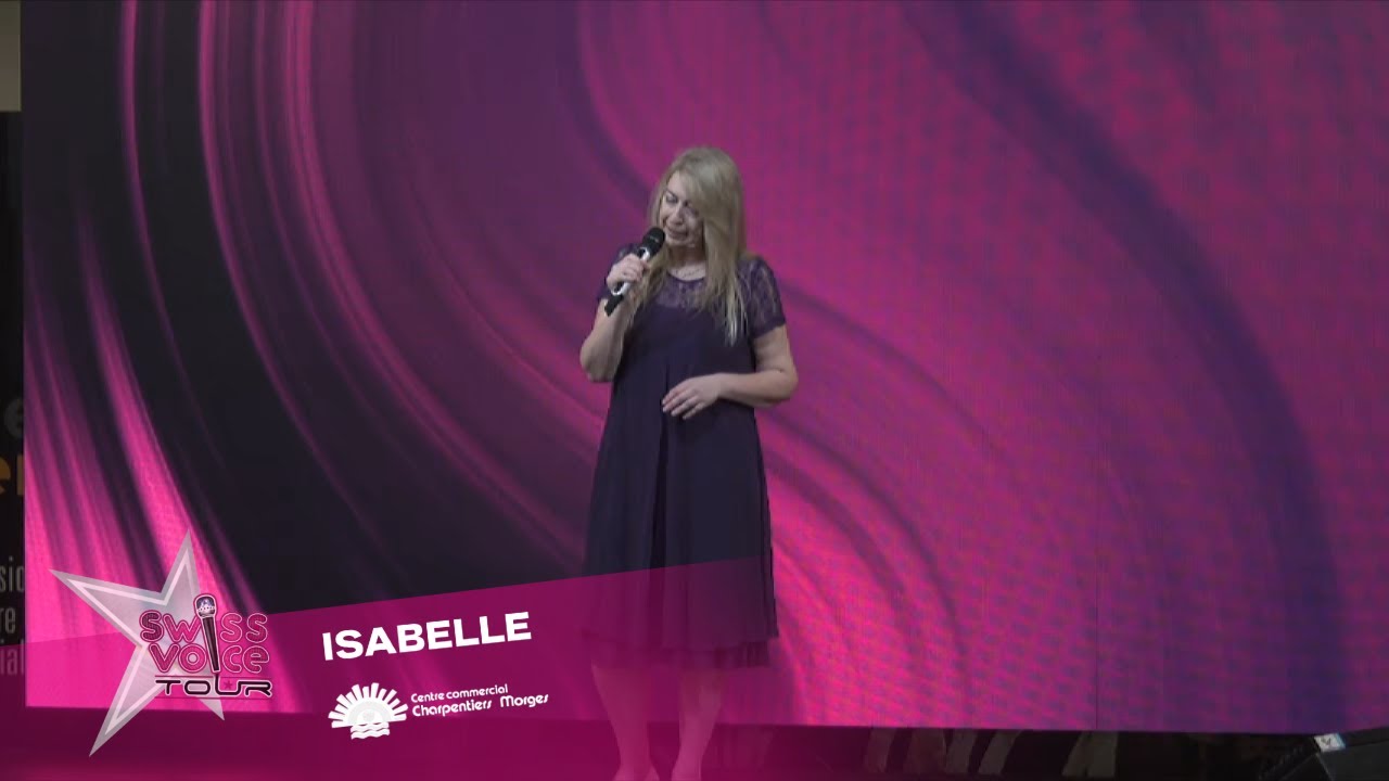 Isabelle - Swiss Voice Tour 2023, Charpentiers Morges - YouTube