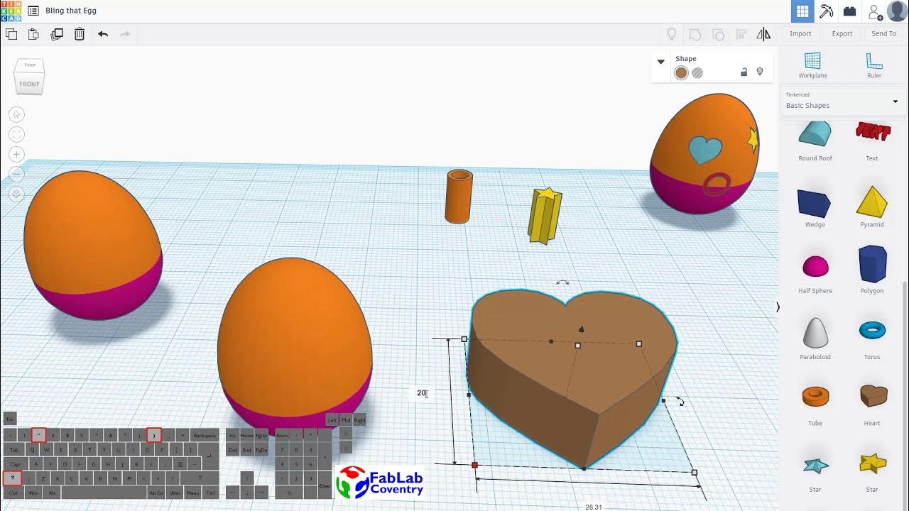 TinkerCAD Easter Egg 02 - YouTube