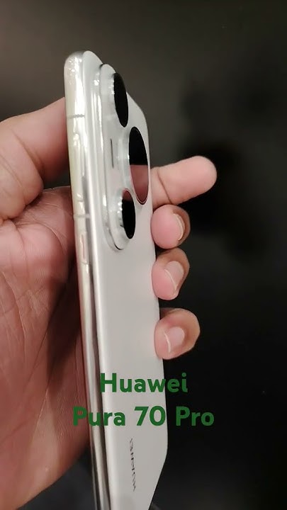 Huawei Pura70 Pro - YouTube