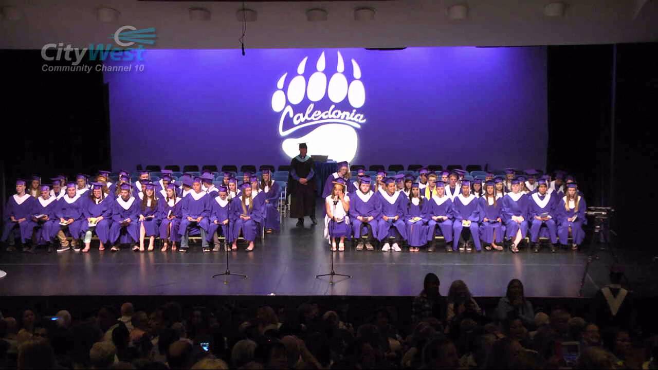 2016 Caledonia Graduation Ceremony - YouTube