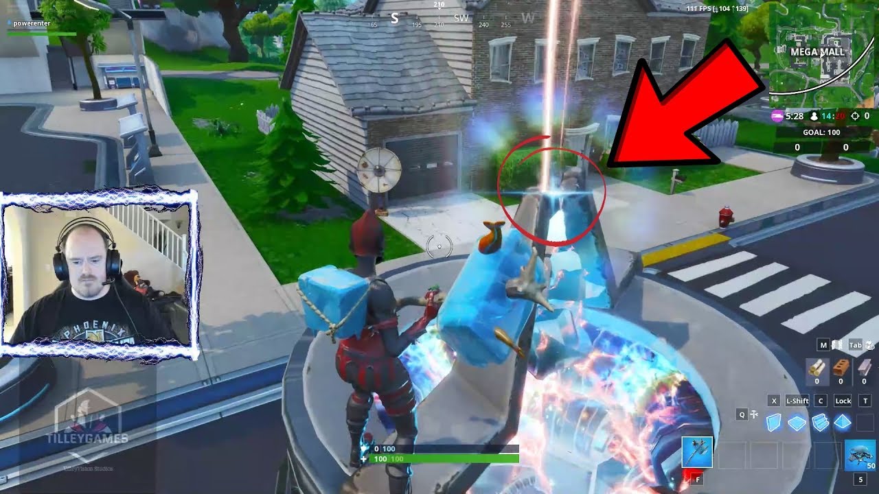 Fortnite Mega Mall Beacon is activated, here comes OG Retail Row! - YouTube