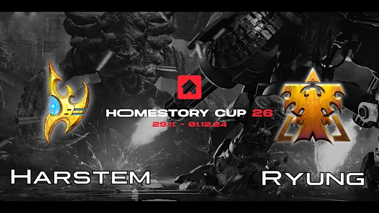 HomeStory Cup 26 Group Stage : Harstem (P) Vs Ryung(T) - YouTube
