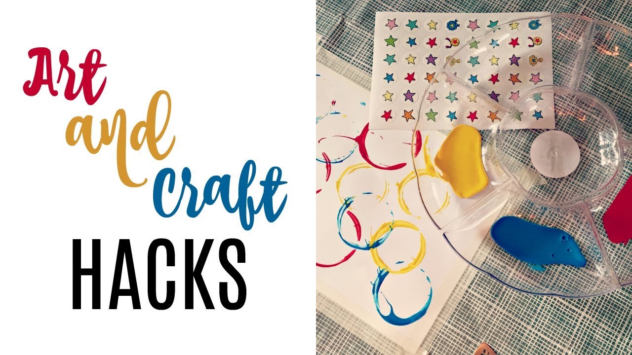ART AND CRAFT HACKS - YouTube
