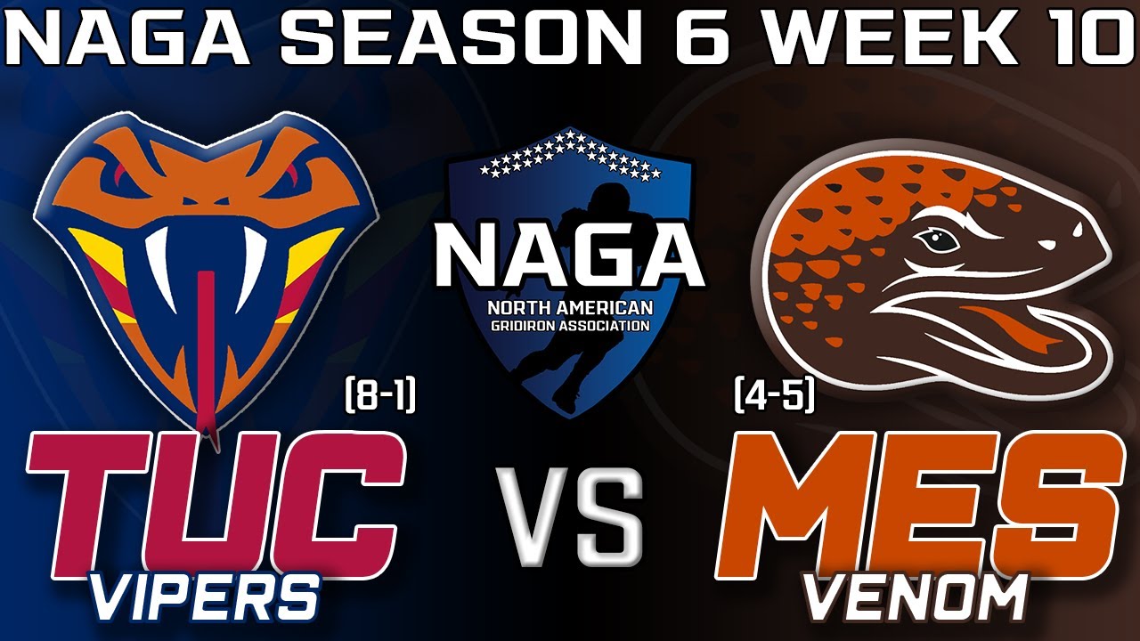 NAGA Season 6 Week 10 Game 15 (Tucson Vipers @ Mesa Venom) - YouTube
