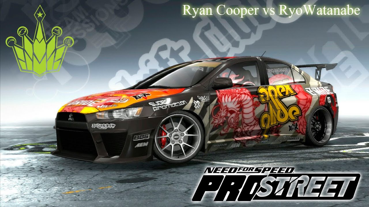 NFS Pro Street: final Ryan Cooper vs Ryo Watanabe parte 1 - YouTube