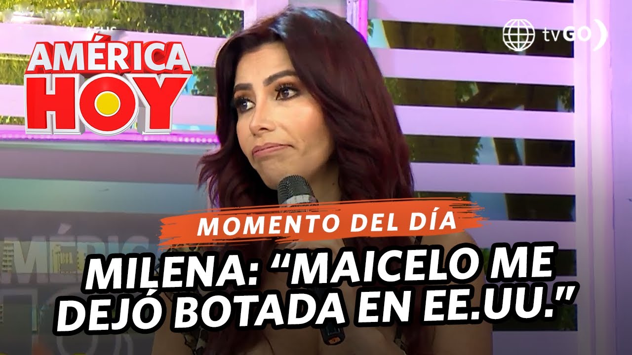 América Hoy: Milena Zárate revela qué tipo de relación tuvo con ...