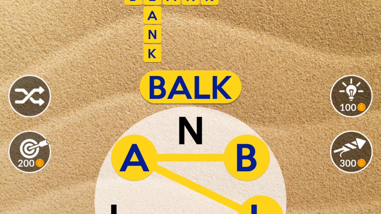 Wordscapes Level 1217 Answers - YouTube