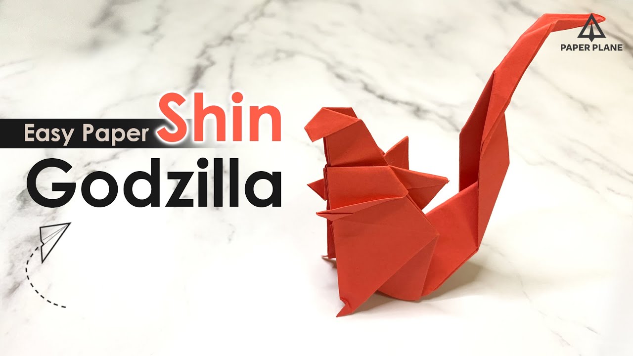 How To Make a Easy Paper Shin Godzilla - YouTube
