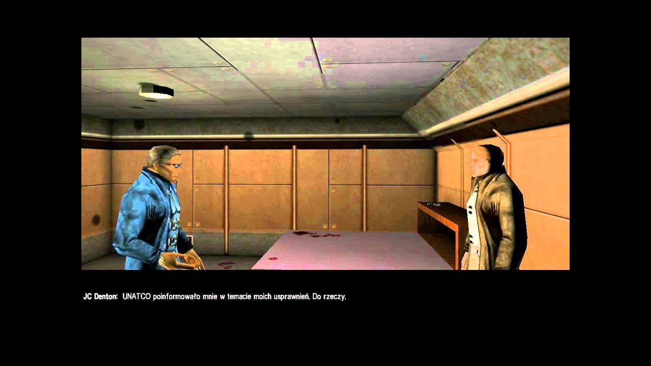 Deus Ex Killing Anna Navarre to hear Lebedev's conspiracy theory - YouTube