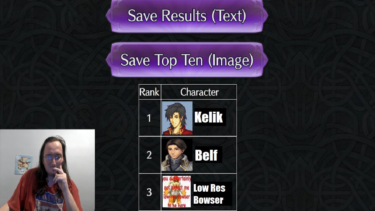 My FE lord tier list except I do not elaborate on any of my opinions at ...