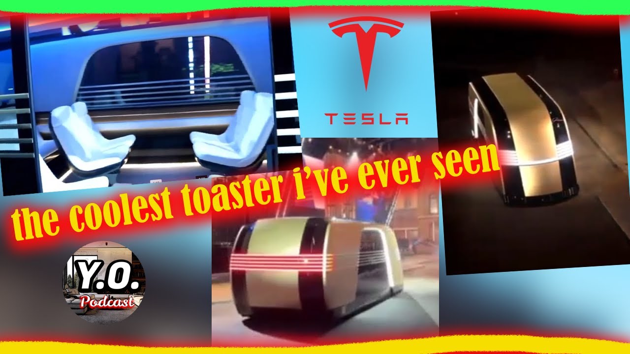 Elon Musk New Robovan has no steering wheel and no driver. Is this the ...