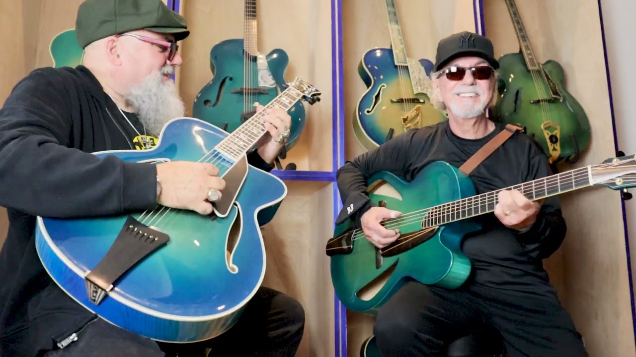 Dion DiMucci And Jimmy Vivino, Rudy's Music Soho Scott Chinery's Blue ...
