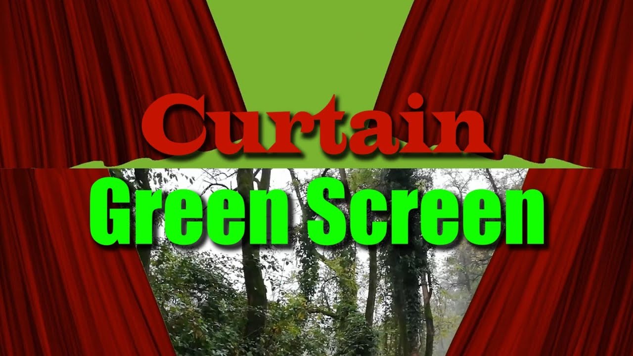 Green Screen Curtain || Curtain Opening || Green Screen Effect || VFX ...