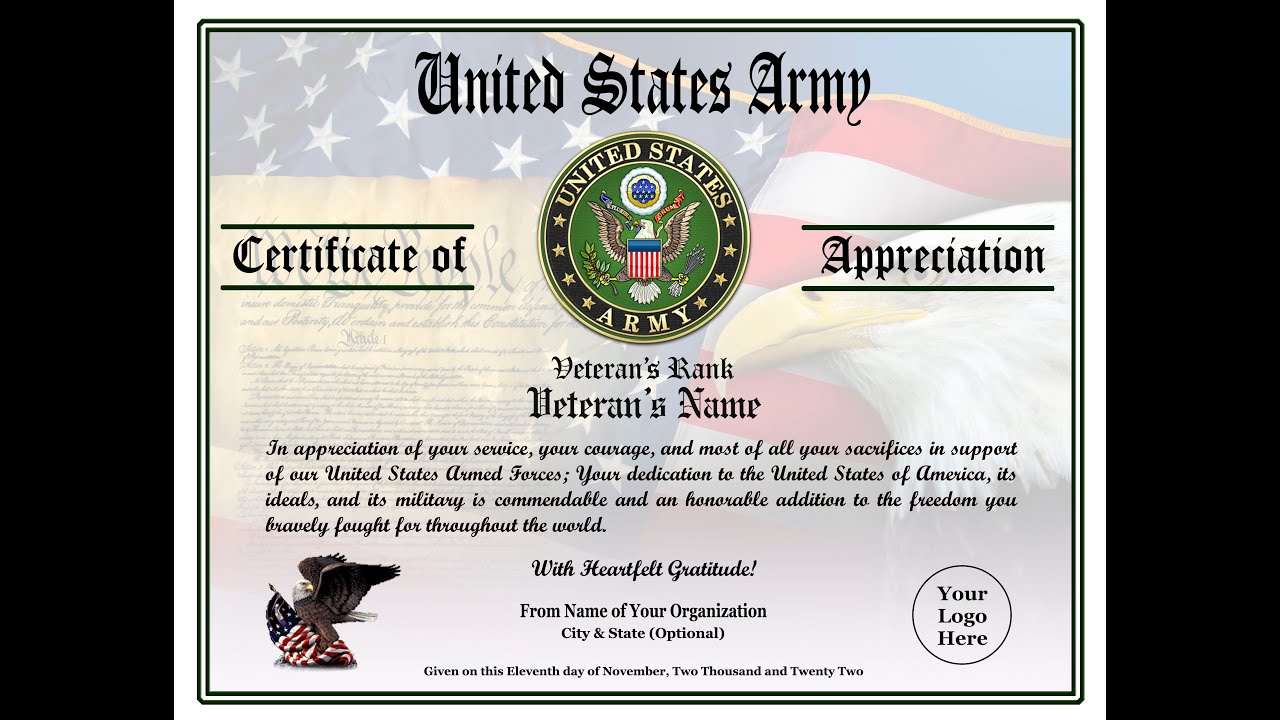 How To Order Your Military Certificates - YouTube