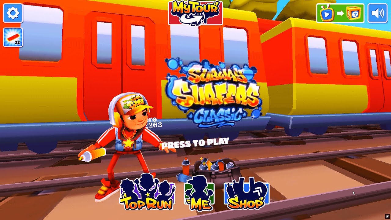 Subway Surfers Classic Jake Red Outfit Fullscreen (2025) - Gameplay #22 ...