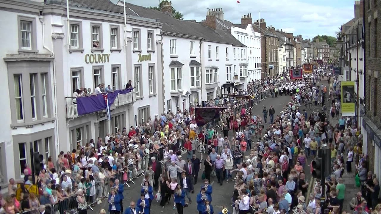 131st Durham Miners Gala - 11th July 2015 - The March out - Pt 68 ...