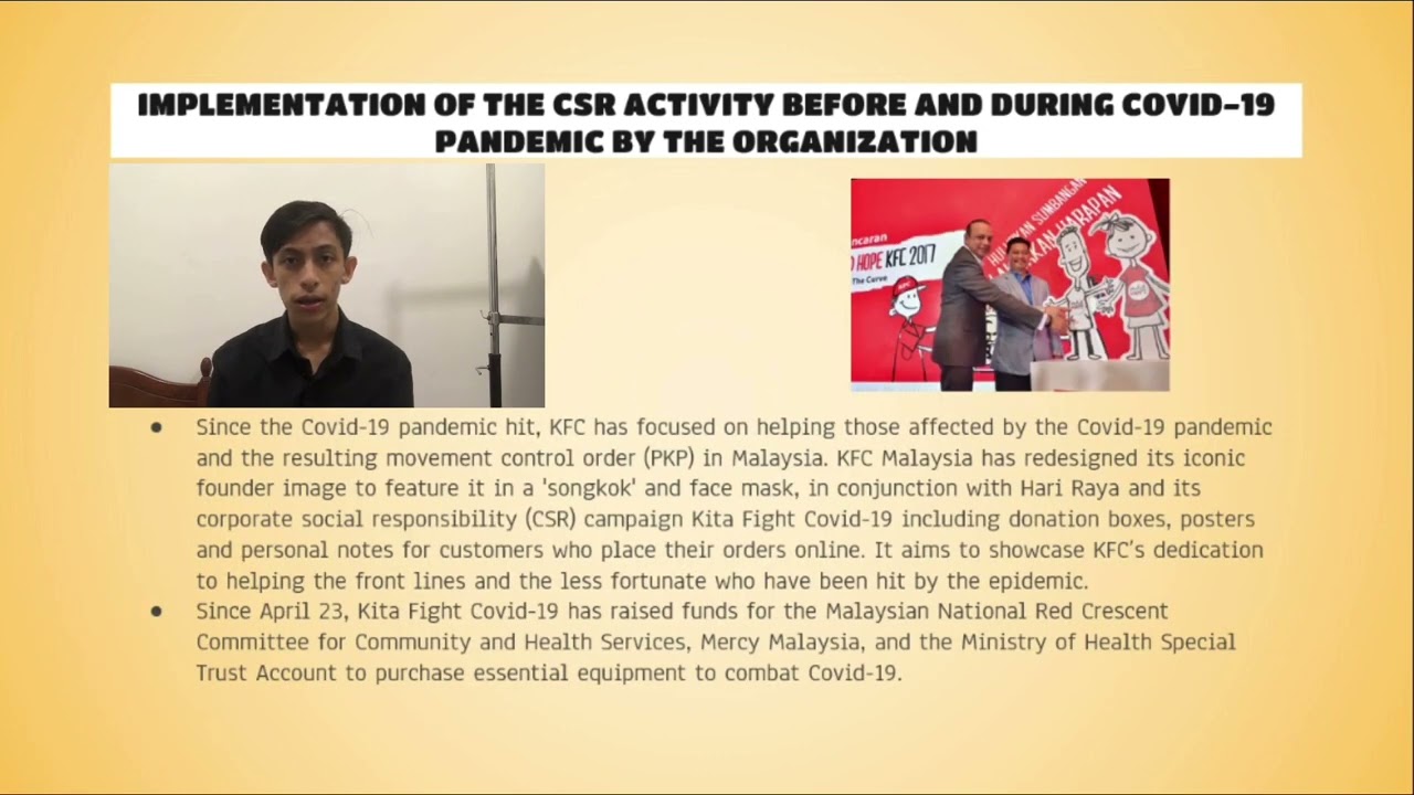 KFC | cooperate social responsibility - YouTube