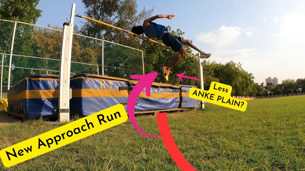 Trying a NEW HIGH JUMP APPROACH! 😃😀 ️ - YouTube