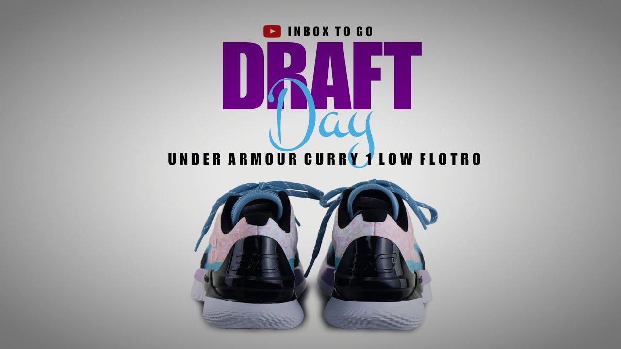 DRAFT DAY 2023 Under Armour Curry 1 Low Flotro RELEASE DATE + OFFICIAL ...