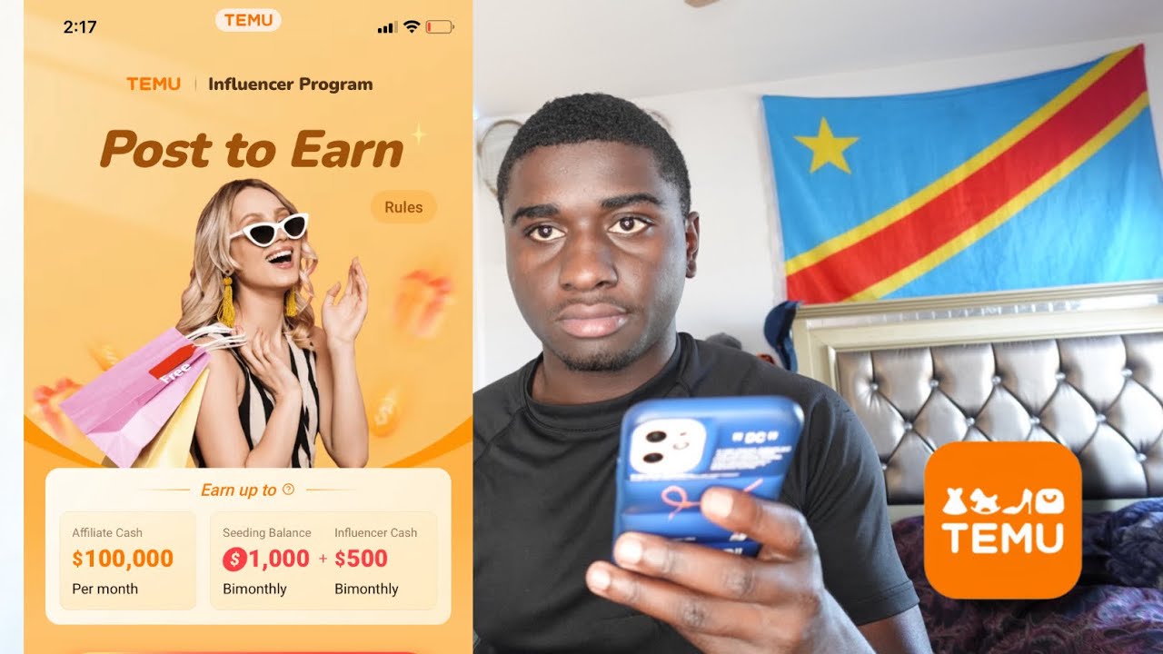 How to Become a Temu Influencer - YouTube