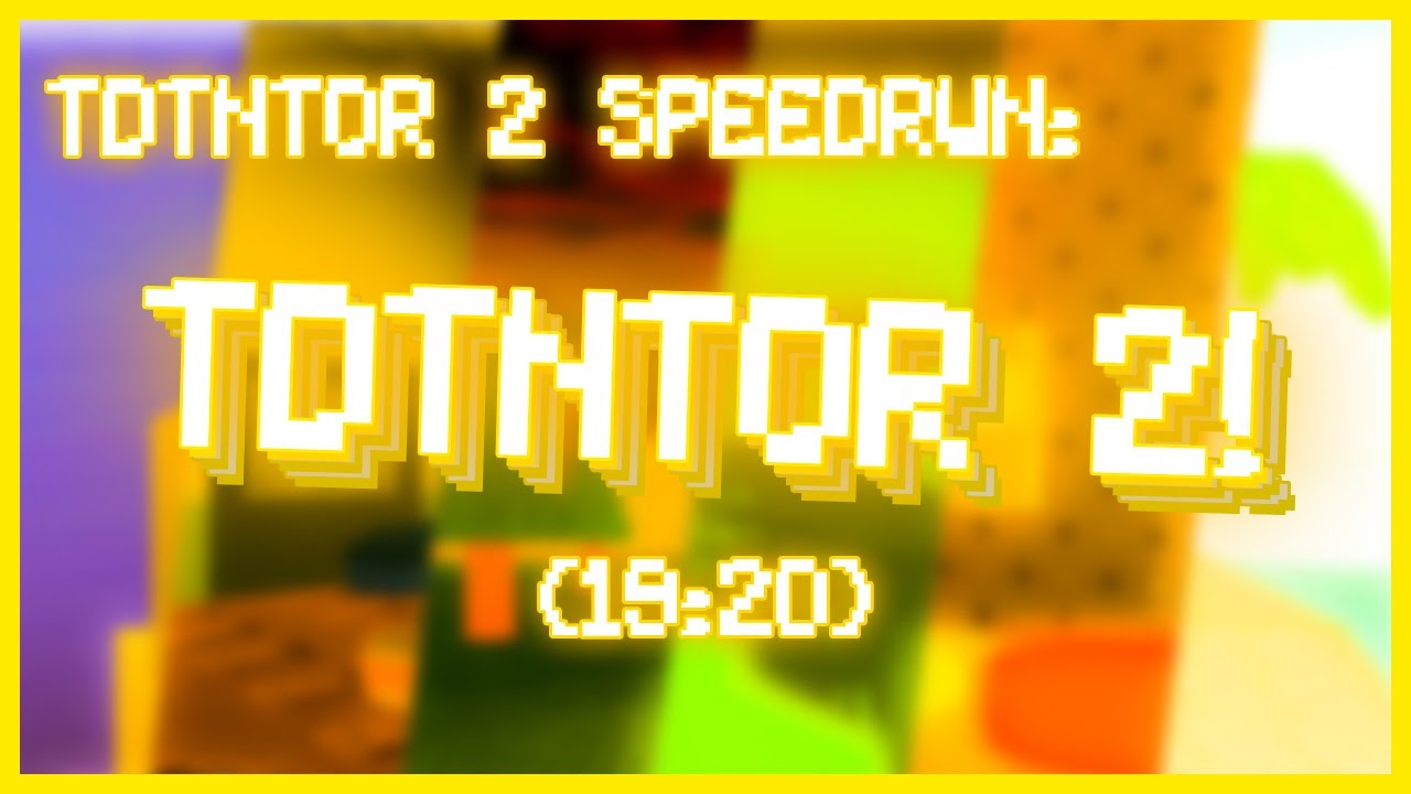 Roblox TDTNTOR 2 Record/Speedrun - Main Game (19:20) (APPROVED) - YouTube