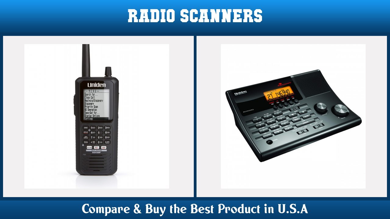 Top 10 Best Radio Scanners to Buy on Amazon USA | Price & Review - YouTube