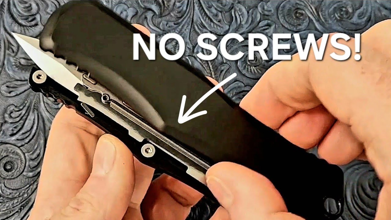 No SCREWS! Microtech Hera 2 Disassembly! #switchblade #otf #hera2 # ...