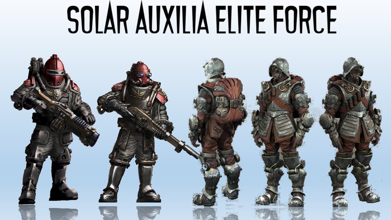 The Elite Soldiers of the Imperial Army - Terra's Solar Auxilia ...
