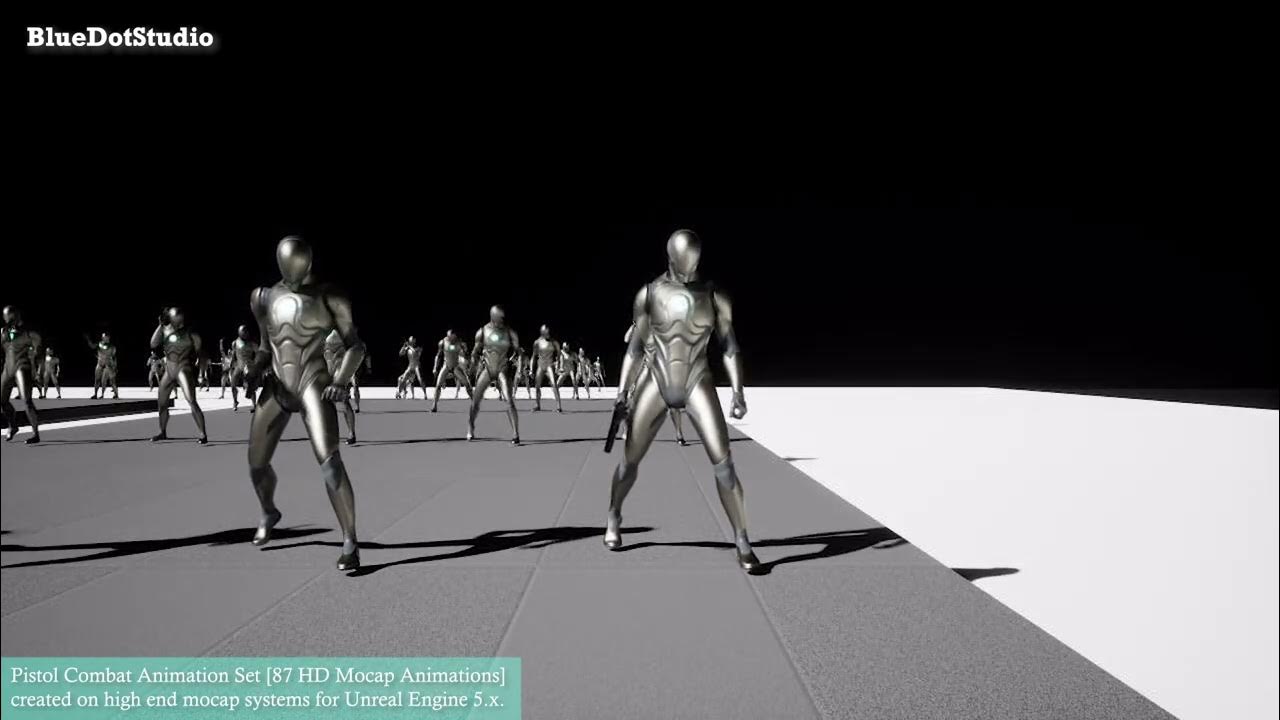[UE5][87HD Mocap Animations] Pistol combat Animation Set Part2 - YouTube
