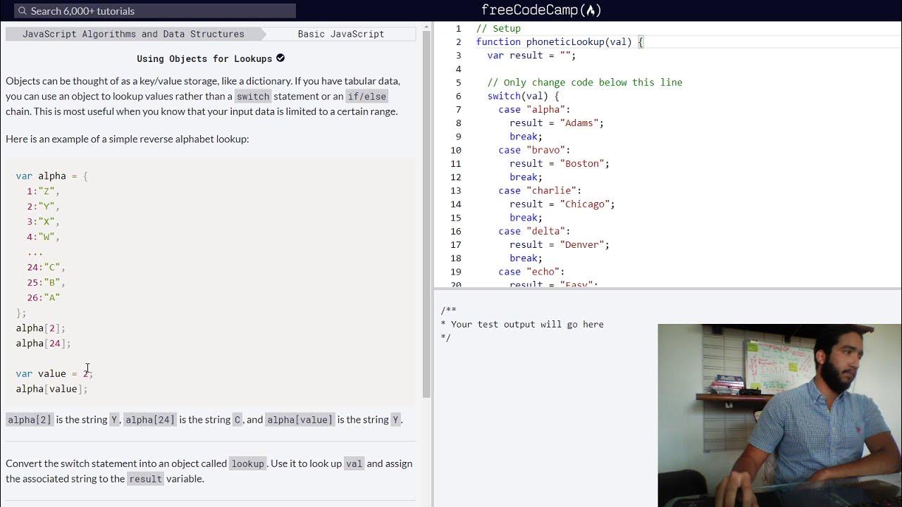 Using Objects for Lookups in JavaScript - YouTube