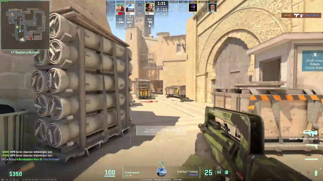 faceit -100 ELO GAMEPLAY - YouTube