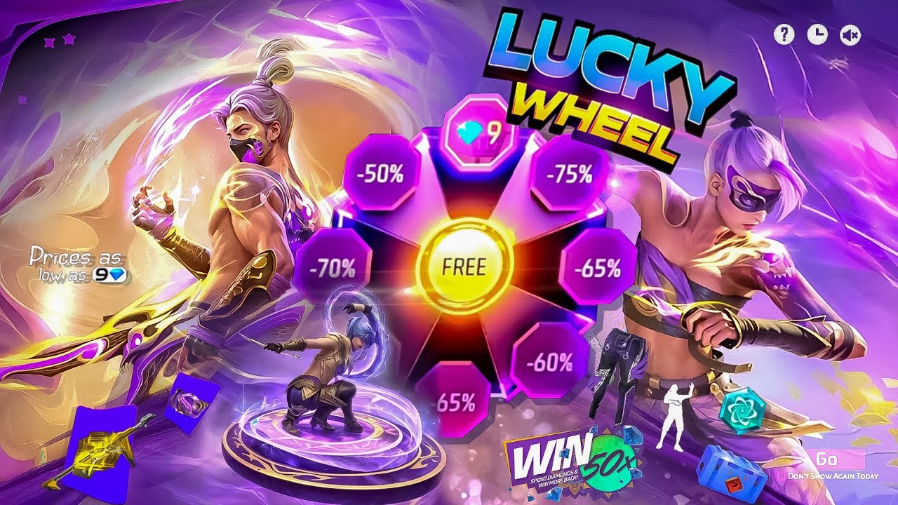 NEXT LUCKY WHEEL EVENT, GOLDEN SHADE RETURN | FREE FIRE NEW EVENT | FF ...
